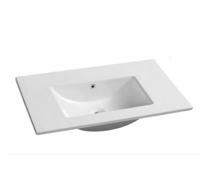 Profilon | כיור משטח 80 ללא חור לברז